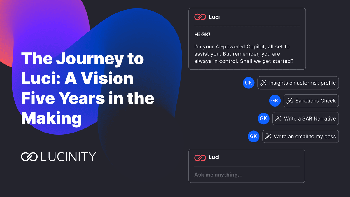 Lucinity - Faster, smarter AML